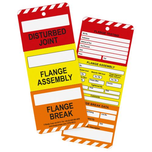 Scafftag, Flange Break, Inspection Tags, Process Tags, Isolation Tags