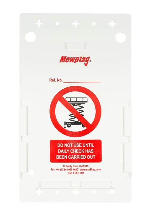 Scafftag, MEWP Inspection Kit, MEWP Tags